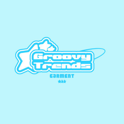 Placeit - Retro Logo Generator for a Y2K-Themed Brand