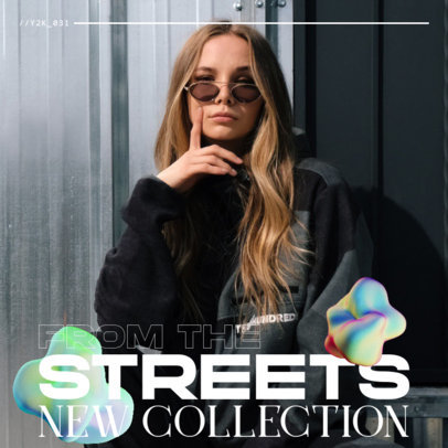 Placeit - Instagram Post Template for a Collection Drop