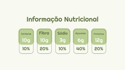 Placeit - Nutrition Facts Label Template with Customizable Food Value ...