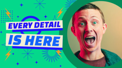 Placeit - YouTube Thumbnail Generator with a Surprised Man's Picture ...