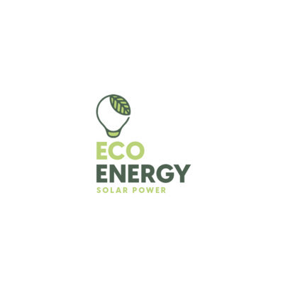 Placeit - Logo Maker for an Eco-Friendly Energy Company