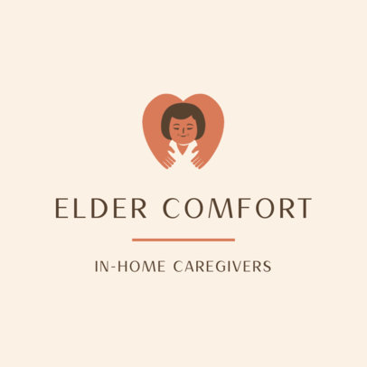 Placeit - Logo Generator for a Home Care Assistance Center