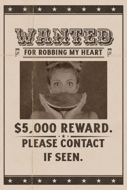 Placeit - Parody Poster Creator With a Funny Mugshot and a Most Wanted ...