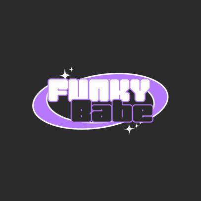 Placeit - 2000s-Inspired Logo Maker Featuring a Bold Typography