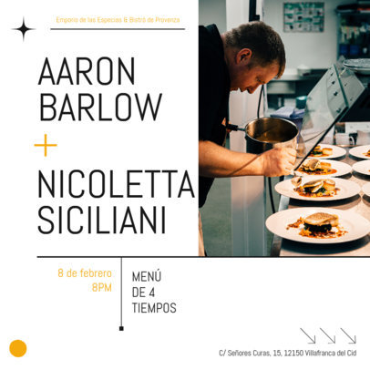 Placeit - Instagram Post Maker for an Upcoming Restaurant Takeover