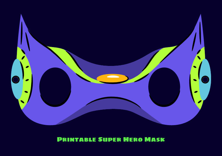 Placeit - Printable Mask Design Creator with Futuristic Elements