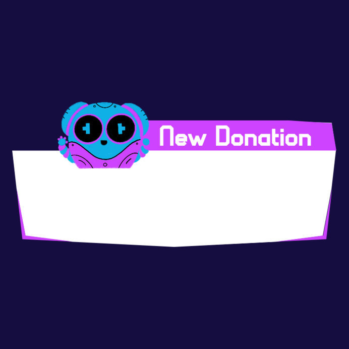 Placeit - New Donation Twitch Alert Box Maker With a Roblox-Inspired Theme