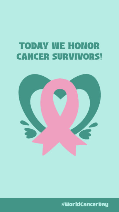 Placeit - Instagram Story Generator to Support Cancer Survivors