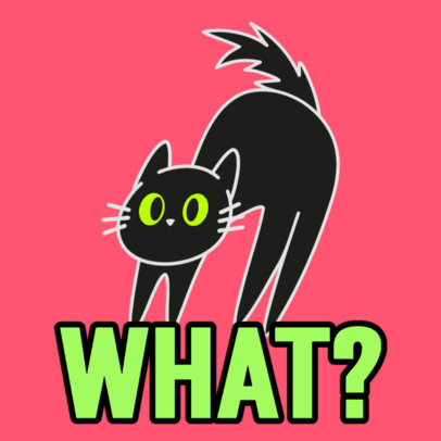 Placeit - Twitch Emote Template Featuring a Grumpy Cat Illustration