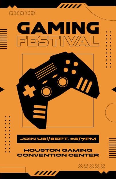 Placeit - Online Flyer Creator to Promote a Gaming Night Tournament