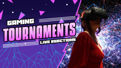 Placeit - YouTube Thumbnail Creator for a Gaming Tournament Highlights ...