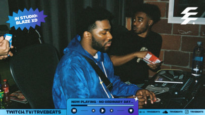 Placeit - Twitch Overlay Design Maker for a Female Solo Singer's Channel