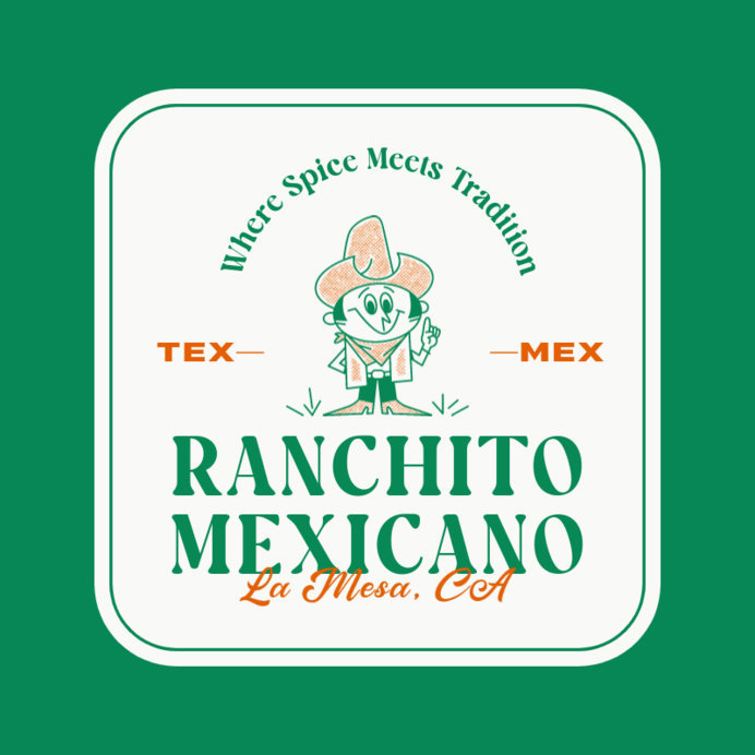 Placeit - Online Logo Template with a Cartoonish Cowboy for a Tex-Mex ...