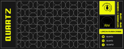 Placeit - Twitch Profile Banner Maker for Music Streaming Events