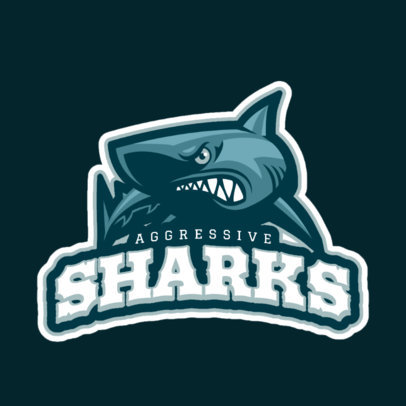 Placeit - Sports Logo Maker - Aggressive Animals