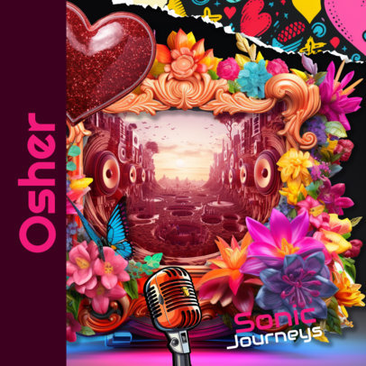 Placeit - Jay-Z-Inspired Album Cover Template Featuring a Pop Culture ...