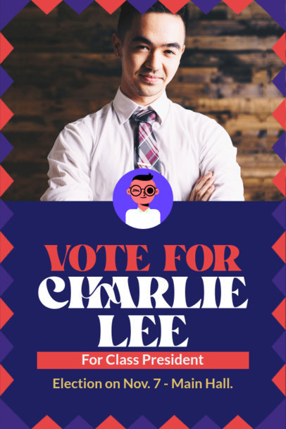 Placeit - Yard Sign Design Maker with a Student's Picture for a Class ...