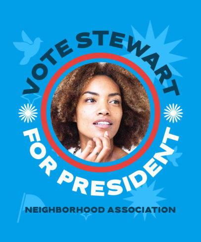 Placeit - Poster Design Template Featuring a Politician and a Voting ...