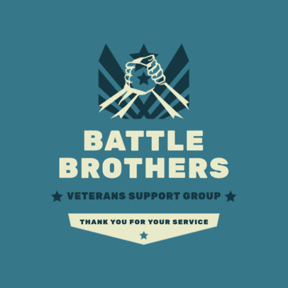 Placeit - Logo Template for a Veterans Counseling Group With a ...