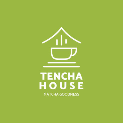 Placeit - Logo Template for a Matcha Green Tea Powder Brand