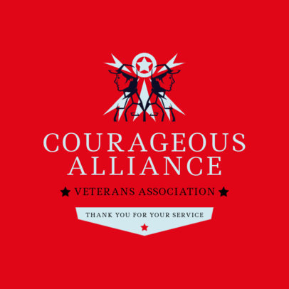 Placeit - Online Logo Template Featuring a Veterans Day Theme for a ...