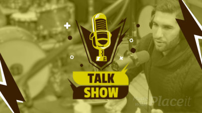 Placeit - Intro Video Creator Featuring a Talk Show Ad