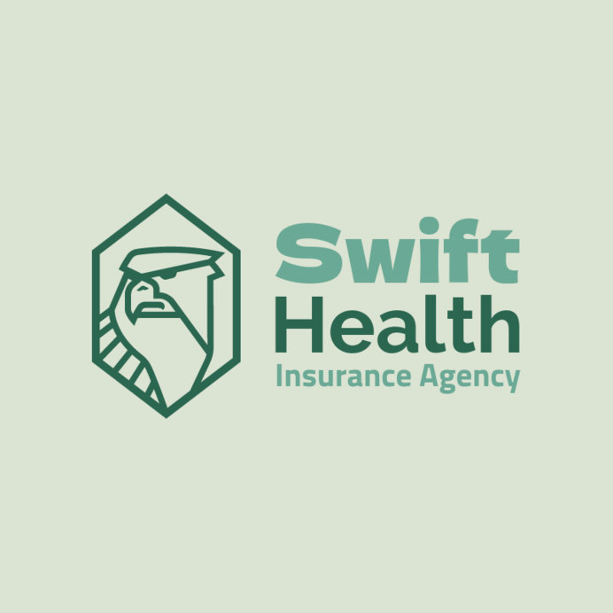Placeit - Insurance Agency Logo Maker Featuring an Eagle Illustration