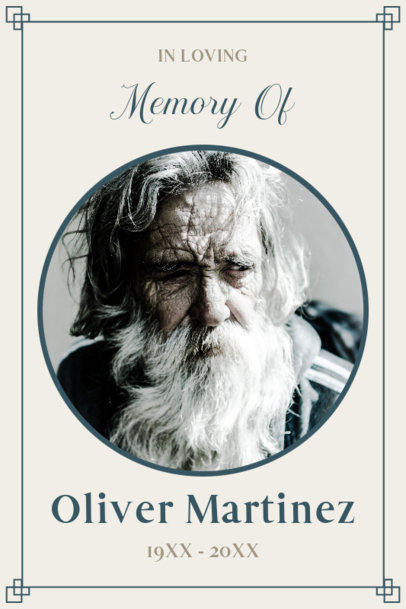 Placeit - Poster Design Generator With a Sympathy Message for a Memorial