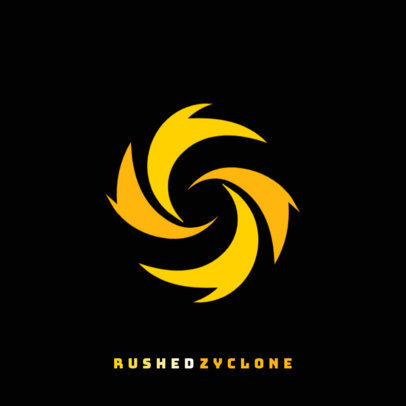 Placeit - Logo Creator for Gaming Streamers Featuring an Abstract Graphic