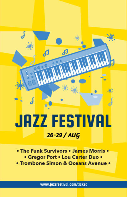 Placeit - Online Flyer Maker for a Brass Band