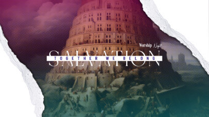 Placeit - YouTube Banner Template with an Eden Illustration for a ...