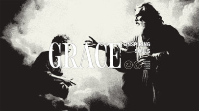 Placeit - Christian YouTube Thumbnail Maker for a Worship Harmonies Channel