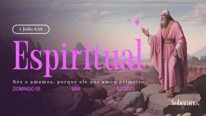 Placeit - YouTube Thumbnail Creator for a Christian Community Vlog