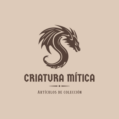 Placeit - Logo Maker for a Medieval Collectibles Shop