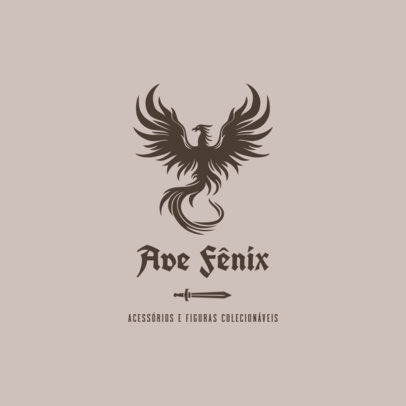 Placeit - Logo Creator for a Medieval Apparel Boutique Brand