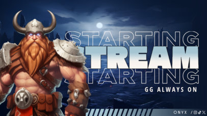 Placeit - AI-Created Twitch Screen Generator Inspired by League of Legends