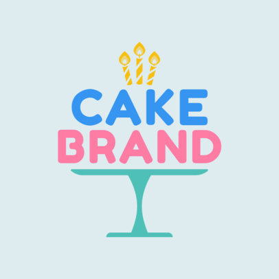 Placeit - Cake Logo Maker
