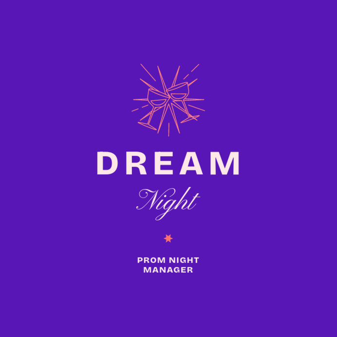 Placeit - Logo Template for a Prom Night Party Manager