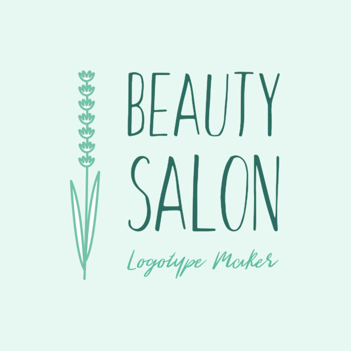 Placeit - Beauty Salon Logo Maker with Floral Theme