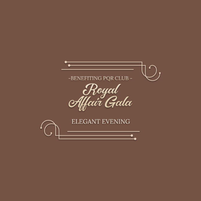 Placeit - Logo Template for an Elegant Gala Event