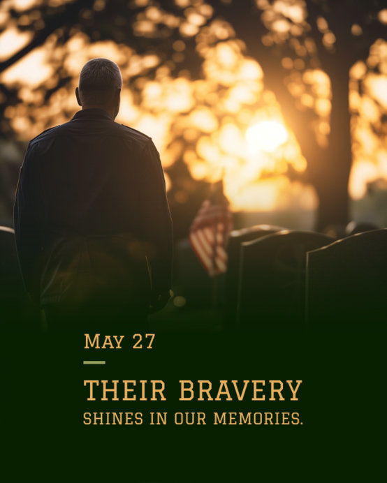 Placeit - Instagram Post Creator with a Quote to Remember Fallen ...