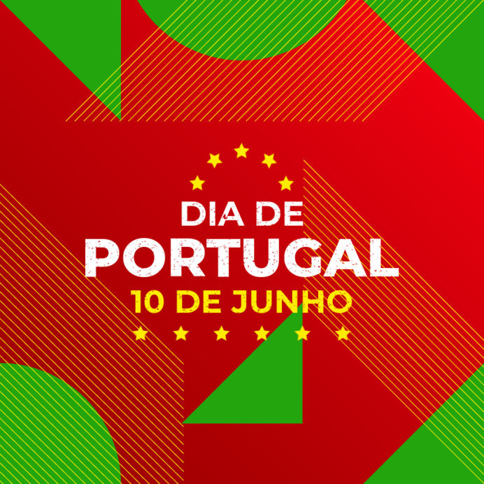 Placeit - Instagram Post Creator Featuring a Theme for Portugal Day
