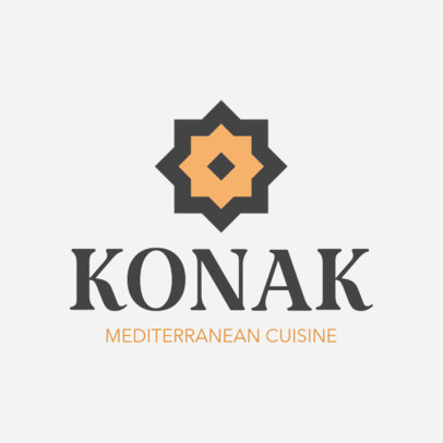 Placeit - Restaurant Logo Maker for Mediterranean Cuisine