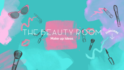 Placeit - Online Banner Maker for YouTube Channels with Woman Illustration