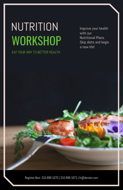 Placeit - Nutrition Education Flyer Design Maker