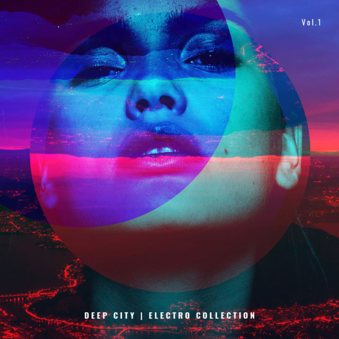 Placeit - Deep Electro CD Cover Design Template