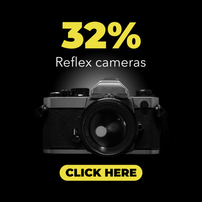 Placeit - Cameras for Sale Ad Banner Template