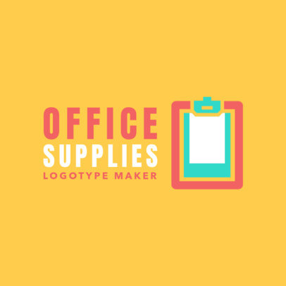 Placeit - Logo Template for an Office Supplies Store