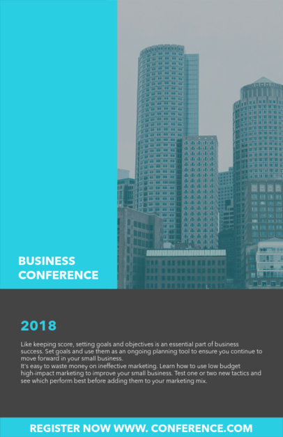 Placeit - Conference Flyer Maker