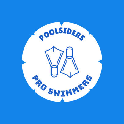 Placeit - Swimming Logo Maker for Swimming Lessons